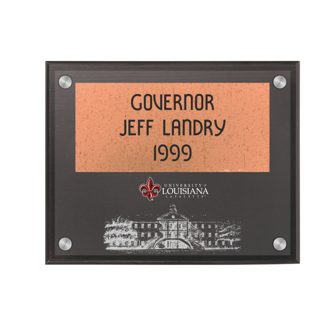 UL Lafayette - Walk of Honor Replica Brick Custom Plaque (Single ...